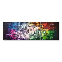 WandbilderXXL XXL-Wandbild Brightly Coloured 210 x 70 cm