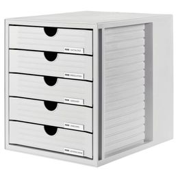 HAN Schubladenbox HAN Systembox 1450-11 Schubladenbox Lichtgrau DIN A4