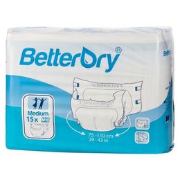 Betterdry Windeln M10 - Medium (75-110 cm) (Karton