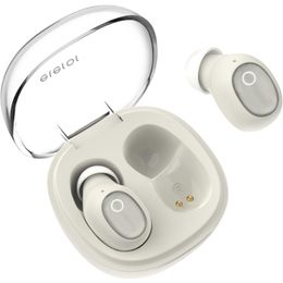 eleror IPX-7-Bewertung, Immersiver Sound Mini In-Ear-Kopfhörer (Einfache Steuerung über Touch-Technologie ermöglicht das Regeln der Lautstärke