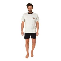 Normann Pyjama Normann Herren Schlafanzug kurzarm Shorty Pyjama