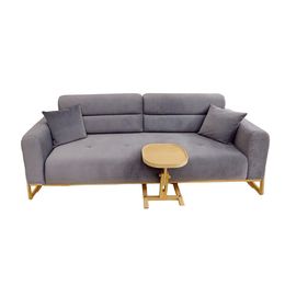 JVmoebel 3-Sitzer Gauer Polster 3-Sitzer Designer Wohnzimmer Exklusive Couch 3-er Sofa