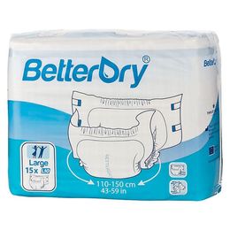 Betterdry Windeln L10 - Large (110-150 cm) (Karton