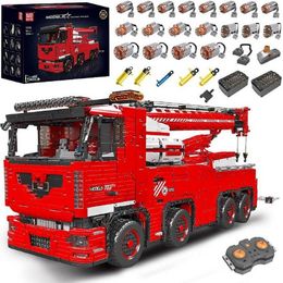 Mould King Konstruktionsspielsteine Mould King 19008S Tow Truck Flagship Edition 10.966 Teile
