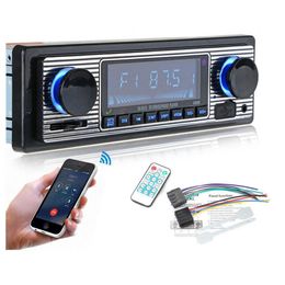 Hikity 1DIN Integrierte Stereo Fernbedienung Digital Bluetooth MP3 Autoradio (FM Radio