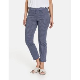 Gerry Weber 7/8-Jeans 7/8 Jeans ALISSA Cropped mit fransigem Saum