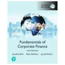 Fundamentals Of Corporate Finance - Jonathan Berk Jarrad Harford Peter DeMarzo Kartoniert (TB)