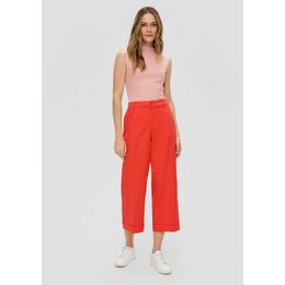 s.Oliver 7/8-Hose Culotte aus Baumwollstretch