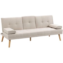 HOMCOM Schlafsofa als 3-Sitzer