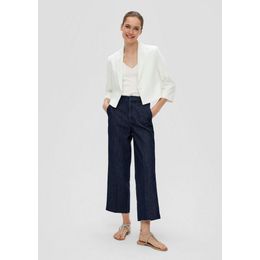 s.Oliver BLACK LABEL 7/8-Jeans Crop-Jeans/Relaxed Fit/High Rise/Wide Leg