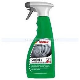 Sonax SmokeEx Geruchskiller & Frische-Spray, 500 ml Entfernt Gerüche aus Textilien