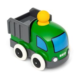 Brio 30286 Push & Go LKW - Mit kindgerechter Startfunktion und kippbarer Ladefläche - Empfohlen für Kinder ab 12 Monaten