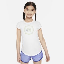Nike Prep in Your Step T-Shirt mit Grafik für jüngere Kinder - Weiß