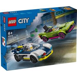 Lego City LEGO® City 60415 VERFOLGUNGSJAGD MIT POLIZEIAUTO UND MUSCLE CAR
