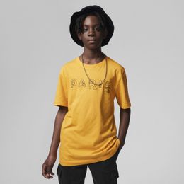 Jordan Paris SP23 Tee T-Shirt für ältere Kinder - Gelb