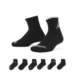 Jordan Knöchelsocken für jüngere Kinder (6 Paar) - Schwarz
