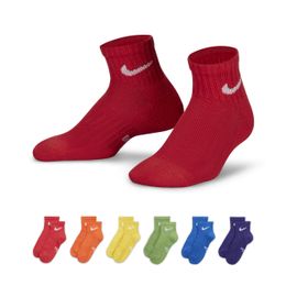 Nike Dri-FIT-Knöchelsocken für jüngere Kinder (6er-Pack) - Multi-Color