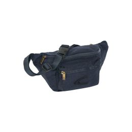 Camel Active Bauchtasche Journey, aus leichtem robusten Nylon, funktional perfekt für alle Lebenslagen, blau