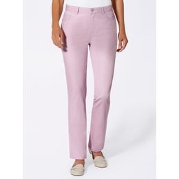 Bequeme Jeans Casual Looks Gr. 40, Normalgrößen, rosa (altrosé) Damen Jeans