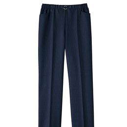 Schlupfhose Classic Basics Gr. 52, Normalgrößen, blau (marine, marine, gestreift) Damen Hosen Schlupfhosen