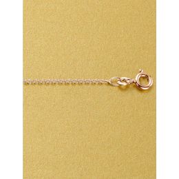 Gliederkette Lady Halsketten Gr. N-Größe, Silber 925 (Sterlingsilber), Länge: 50cm, rosa (rosé) Damen Gliederketten