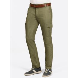 Cargohose Gr. 52, Normalgrößen, grün (khaki) Herren Hosen Jeans