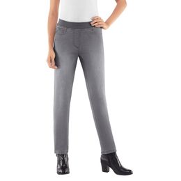 Schlupfjeans Inspirationen Gr. 50, Normalgrößen, grau (grey, denim) Damen Jeans