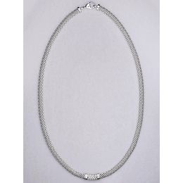 Collier Lady Halsketten Gr. N-Größe, Silber 925 (Sterlingsilber), Länge: 45 cm, silberfarben Damen Collier Colliers