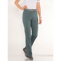 Stretch-Jeans Casual Looks Gr. 54, Normalgrößen, blau (wintertürkis) Damen Jeans Stretch