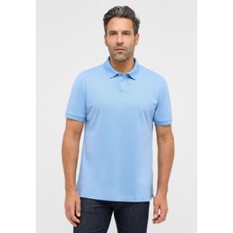 Poloshirt Eterna "MODERN FIT" Gr. 3XL, blau (himmelblau) Herren Shirts