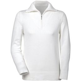 Troyer Casual Looks "Pullover" Gr. 54, weiß (wollweiß) Damen Pullover