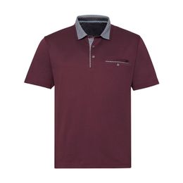 Kurzarmshirt Hajo "Kurzarm-Shirt" Gr. 64/66, rot (bordeau) Herren Shirts T-Shirts
