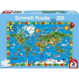 Schmidt Spiele Deine bunte Erde (Kinderpuzzle)