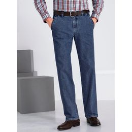 Comfort-fit-Jeans CLASSIC Gr. 31, Unterbauchgrößen, blau (blue, stone, washed) Herren Jeans Hosen