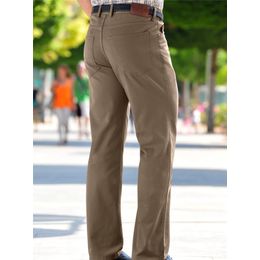 5-Pocket-Hose CLASSIC Gr. 29, Normalgrößen, grau (taupe) Herren Hosen Jeans