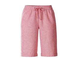 Bermudas Inspirationen Gr. 48, Normalgrößen, rosa (flamingo, meliert) Damen Hosen Kurze