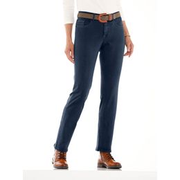 5-Pocket-Jeans Ascari Gr. 42, Normalgrößen, blau (blue, stone, washed) Damen Jeans 5-Pocket-Jeans