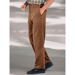 Cordhose CLASSIC Gr. 60, Normalgrößen, braun (cognac) Herren Hosen Jeans