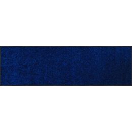 Fußmatte Salonloewe Teppiche Gr. B/L: 70 cm x 100 cm, 7 mm, 1 St., blau (royalblau) Fußmatten gemustert
