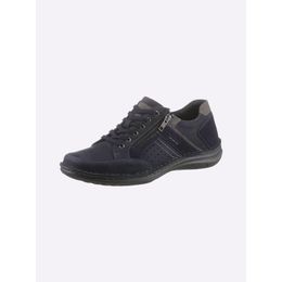 Schnürschuh Josef Seibel Gr. 42, blau (marine) Herren Schuhe