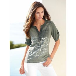 Alessa W. Collection Blusenshirt ALESSA W. "Shirt" Gr. 48, grün Damen Shirts Blusenshirts Bestseller