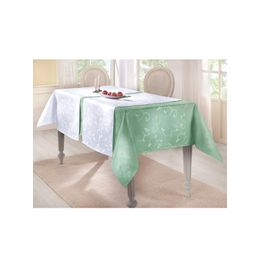 Dohle & Menk Tischdecke DOHLE&MENK Tischdecken Gr. B/L: 130 cm x 225 cm, eckig, grün (lindgrün) Tischdecken Tischwäsche