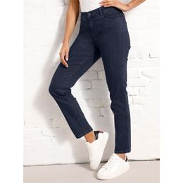 Stretch-Jeans Ascari Gr. 44, Normalgrößen, blau (dark blue) Damen Jeans Stretch
