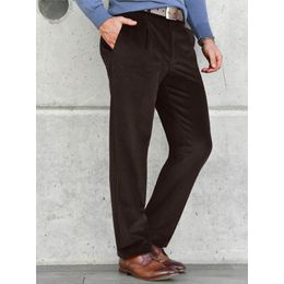 Cordhose CLASSIC Gr. 60, Normalgrößen, braun Herren Hosen Jeans