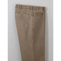 Dehnbund-Jeans CLASSIC Gr. 48, Normalgrößen, beige Herren Jeans Hosen