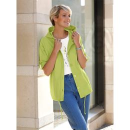 Shirtjacke Classic Basics "Shirtjacke" Gr. 48, grün (kiwi) Damen Shirts Jersey