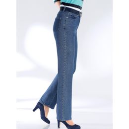 5-Pocket-Jeans Casual Looks Gr. 25, Kurzgrößen, blau (blue, stone, washed) Damen Jeans