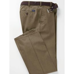 Relaxhose CLASSIC Gr. 24, Unterbauchgrößen, Normale Leibhöhe, grau (taupe) Herren Hosen Jeans