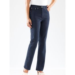 5-Pocket-Jeans Casual Looks Gr. 52, Normalgrößen, blau (dark blue) Damen Jeans 5-Pocket-Jeans