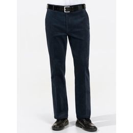 Cordhose Gr. 24, Unterbauchgrößen, blau (jeansblau) Herren Hosen Jeans